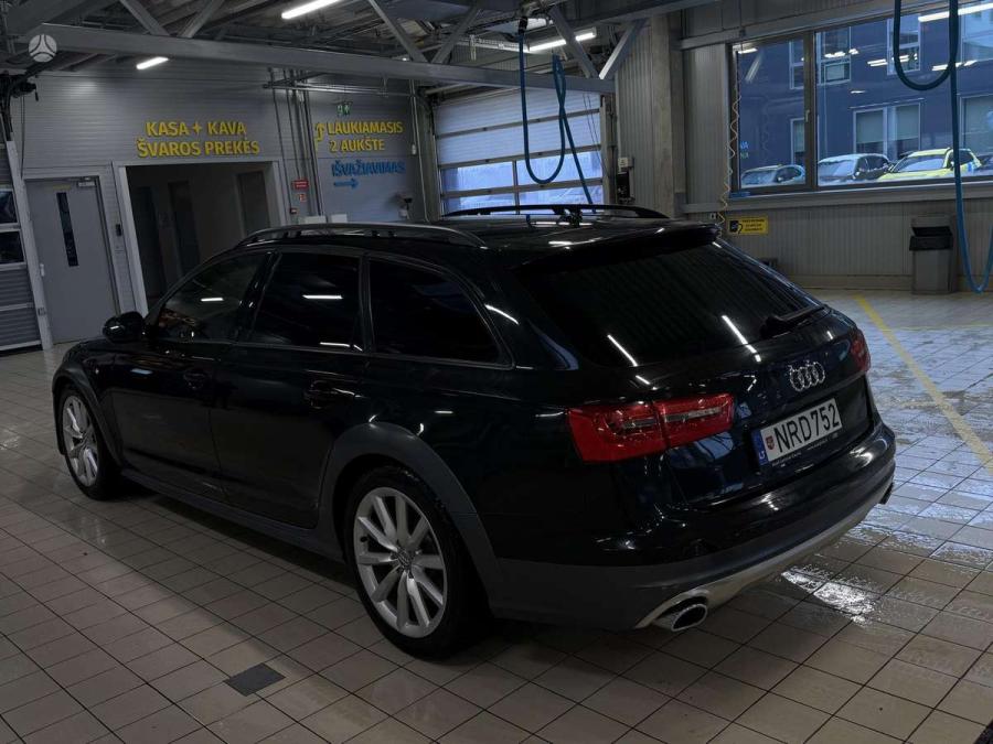 Melns Audi A6 Allroad 2014 Viļņa, ar dzinēja tilpumu 3.00 L un nobraukumu 289 tūkst. km par 11000 €, foto 6 vietnē AUTOMOTO.COM.LV