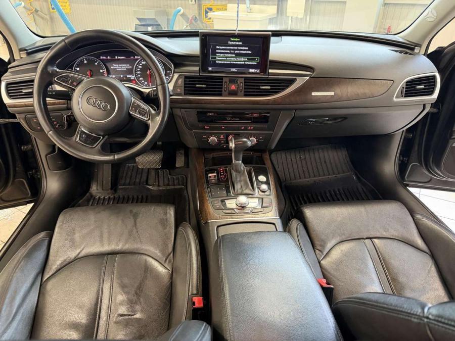 Melns Audi A6 Allroad 2014 Viļņa, ar dzinēja tilpumu 3.00 L un nobraukumu 289 tūkst. km par 11000 €, foto 8 vietnē AUTOMOTO.COM.LV