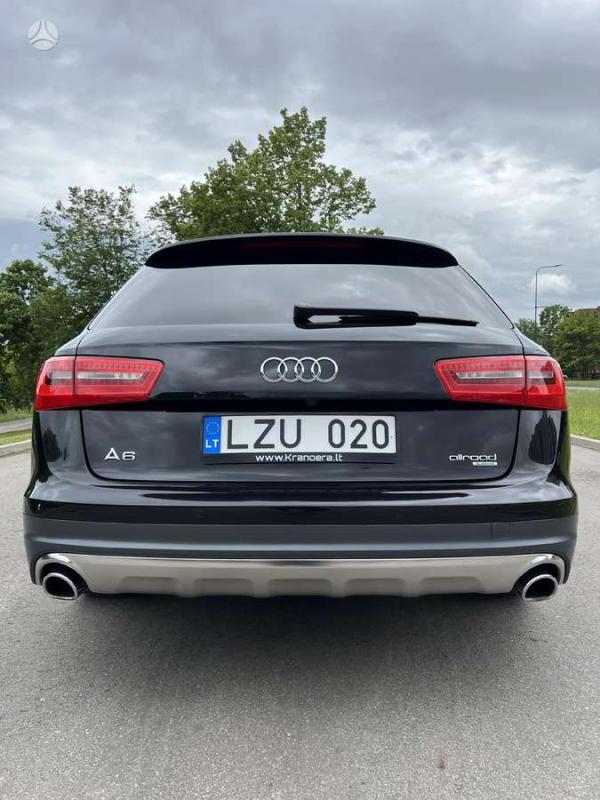 Melns Audi A6 Allroad 2014 Kauņa, ar dzinēja tilpumu 2.97 L un nobraukumu 328 tūkst. km par 16500 €, foto 7 vietnē AUTOMOTO.COM.LV