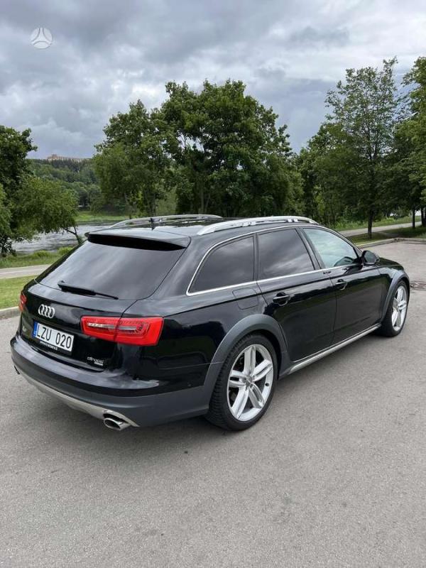Melns Audi A6 Allroad 2014 Kauņa, ar dzinēja tilpumu 2.97 L un nobraukumu 328 tūkst. km par 16500 €, foto 8 vietnē AUTOMOTO.COM.LV