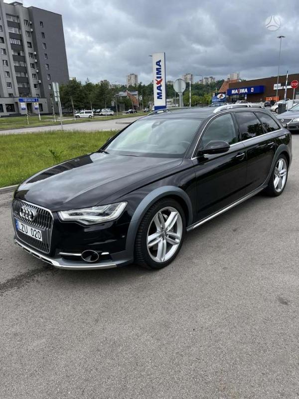 Melns Audi A6 Allroad 2014 Kauņa, ar dzinēja tilpumu 2.97 L un nobraukumu 328 tūkst. km par 16500 €, foto 9 vietnē AUTOMOTO.COM.LV