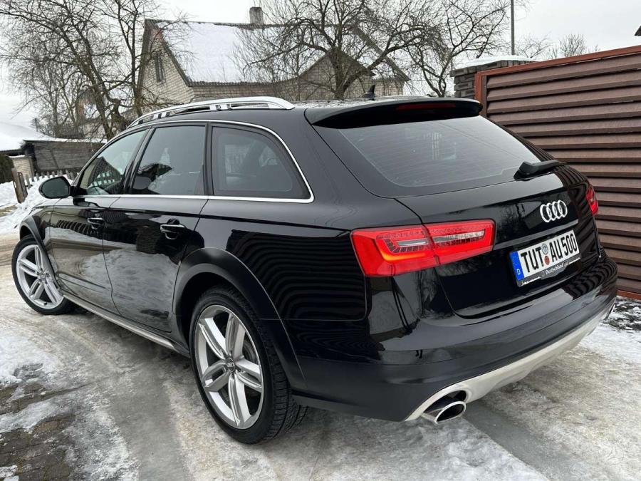 Melns Audi A6 Allroad 2014 Viļņa, ar dzinēja tilpumu 2.97 L un nobraukumu 235 tūkst. km par 14550 €, foto 3 vietnē AUTOMOTO.COM.LV