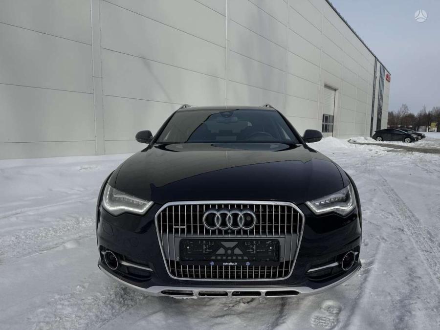 Melns Audi A6 Allroad 2014 Kauņa, ar dzinēja tilpumu 2.97 L un nobraukumu 325 tūkst. km par 14350 €, foto 3 vietnē AUTOMOTO.COM.LV