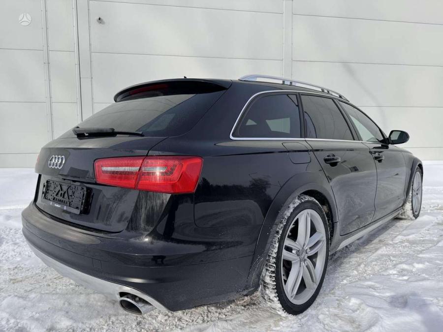 Melns Audi A6 Allroad 2014 Kauņa, ar dzinēja tilpumu 2.97 L un nobraukumu 325 tūkst. km par 14350 €, foto 6 vietnē AUTOMOTO.COM.LV