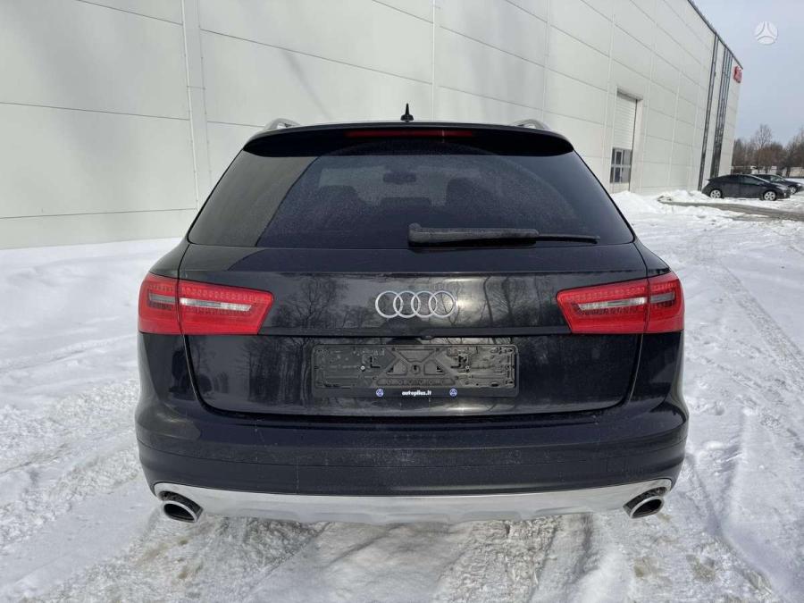 Melns Audi A6 Allroad 2014 Kauņa, ar dzinēja tilpumu 2.97 L un nobraukumu 325 tūkst. km par 14350 €, foto 7 vietnē AUTOMOTO.COM.LV