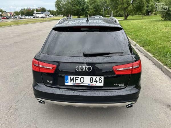 Black Audi A6 Allroad 2014 in Panevezys, with an engine capacity of 3.00 L and mileage of 287 thousand km for 11750 €, photo 5 on AUTOMOTO.COM.LV