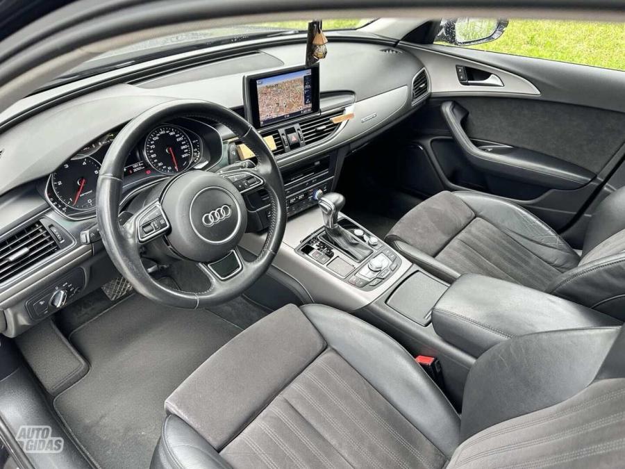 Melns Audi A6 Allroad 2014 Panevēža, ar dzinēja tilpumu 3.00 L un nobraukumu 287 tūkst. km par 11750 €, foto 9 vietnē AUTOMOTO.COM.LV