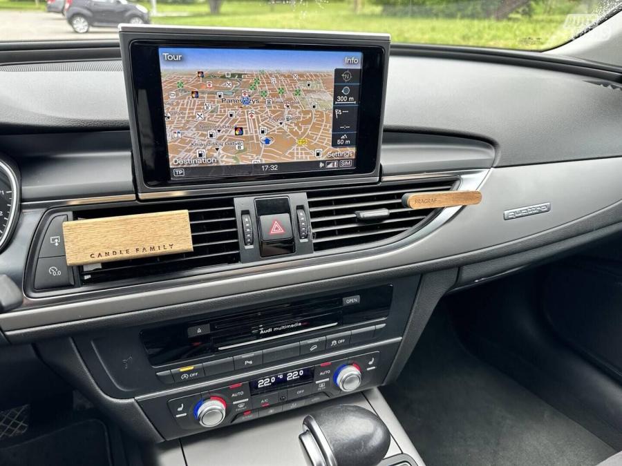 Melns Audi A6 Allroad 2014 Panevēža, ar dzinēja tilpumu 3.00 L un nobraukumu 287 tūkst. km par 11750 €, foto 10 vietnē AUTOMOTO.COM.LV