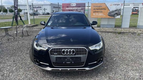 Black Audi A6 Allroad 2014 in Marijampole, with an engine capacity of 3.00 L and mileage of 264 thousand km for 11990 €, photo 3 on AUTOMOTO.COM.LV