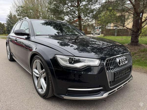 Black Audi A6 Allroad 2014 in Marijampole, with an engine capacity of 2.97 L and mileage of 280 thousand km for 12500 €, photo 1 on AUTOMOTO.COM.LV