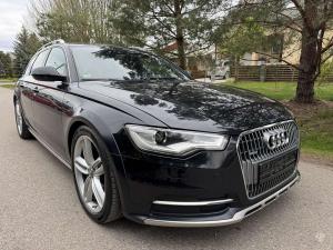 Melns Audi A6 Allroad 2014 Marijampole, ar dzinēja tilpumu 2.97 L un nobraukumu 280 tūkst. km par 12500 €, foto  vietnē AUTOMOTO.COM.LV
