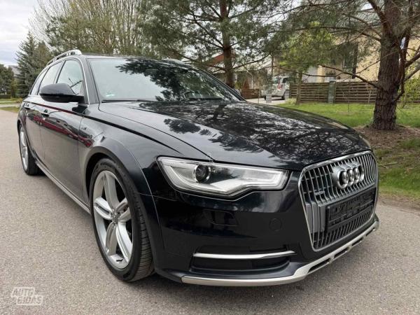 Melns Audi A6 Allroad 2014 Marijampole, ar dzinēja tilpumu 3.00 L un nobraukumu 288 tūkst. km par 13200 €, foto 1 vietnē AUTOMOTO.COM.LV