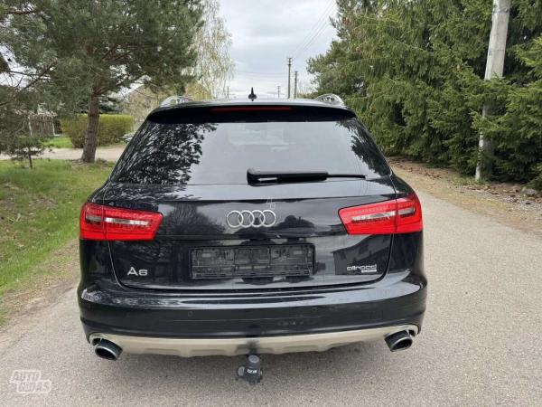 Melns Audi A6 Allroad 2014 Marijampole, ar dzinēja tilpumu 3.00 L un nobraukumu 288 tūkst. km par 13200 €, foto 3 vietnē AUTOMOTO.COM.LV
