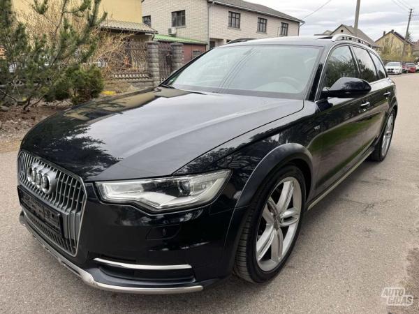 Melns Audi A6 Allroad 2014 Marijampole, ar dzinēja tilpumu 3.00 L un nobraukumu 288 tūkst. km par 13200 €, foto 7 vietnē AUTOMOTO.COM.LV