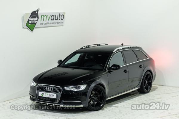 Melns Audi A6 Allroad 2014 Tallina, ar dzinēja tilpumu 3.00 L un nobraukumu 281 tūkst. km par 11990 €, foto 1 vietnē AUTOMOTO.COM.LV