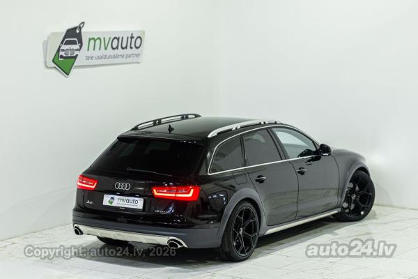Melns Audi A6 Allroad 2014 Tallina, ar dzinēja tilpumu 3.00 L un nobraukumu 281 tūkst. km par 11990 €, foto 2 vietnē AUTOMOTO.COM.LV