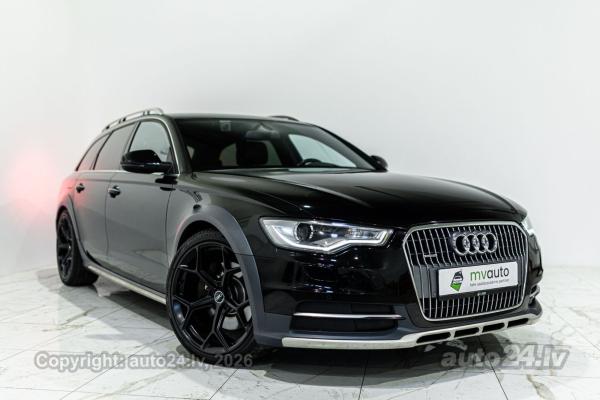 Melns Audi A6 Allroad 2014 Tallina, ar dzinēja tilpumu 3.00 L un nobraukumu 281 tūkst. km par 11990 €, foto 5 vietnē AUTOMOTO.COM.LV