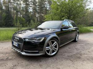 Black Audi A6 Allroad 2014 in Vilnius, with an engine capacity of 2.97 L and mileage of 212 thousand km for 11250 €, photo  on AUTOMOTO.COM.LV