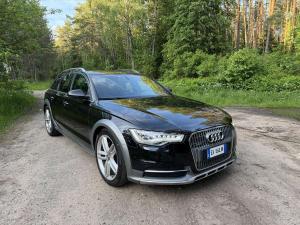 Black Audi A6 Allroad 2014 in Vilnius, with an engine capacity of 2.97 L and mileage of 212 thousand km for 11250 €, photo 6 on AUTOMOTO.COM.LV