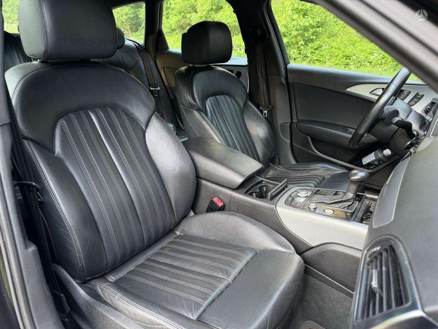 Black Audi A6 Allroad 2014 in Vilnius, with an engine capacity of 2.97 L and mileage of 212 thousand km for 11250 €, photo 14 on AUTOMOTO.COM.LV