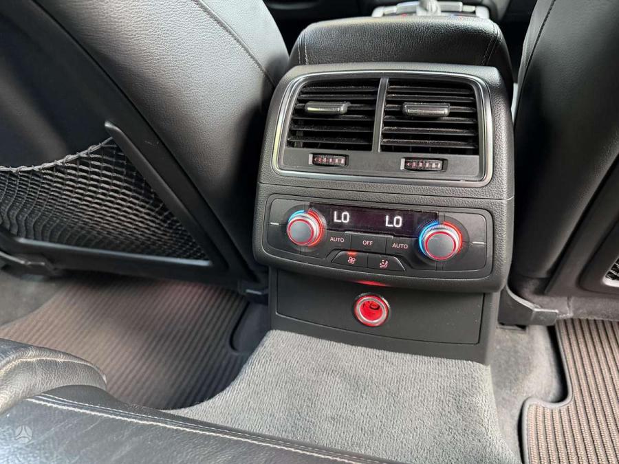 Black Audi A6 Allroad 2014 in Vilnius, with an engine capacity of 2.97 L and mileage of 212 thousand km for 11250 €, photo 21 on AUTOMOTO.COM.LV