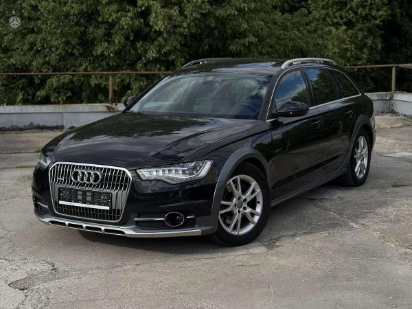 Melns Audi A6 Allroad 2014 Viļņa, ar dzinēja tilpumu 2.97 L un nobraukumu 267 tūkst. km par 13600 €, foto 1 vietnē AUTOMOTO.COM.LV