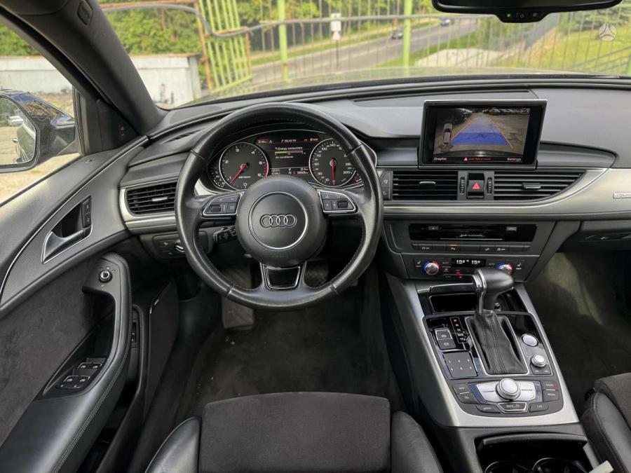 Black Audi A6 Allroad 2014 in Vilnius, with an engine capacity of 2.97 L and mileage of 267 thousand km for 13600 €, photo 4 on AUTOMOTO.COM.LV