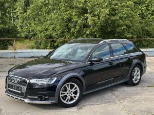 Black Audi A6 Allroad 2014 in Vilnius, with an engine capacity of 2.97 L and mileage of 267 thousand km for 13600 €, photo 14 on AUTOMOTO.COM.LV