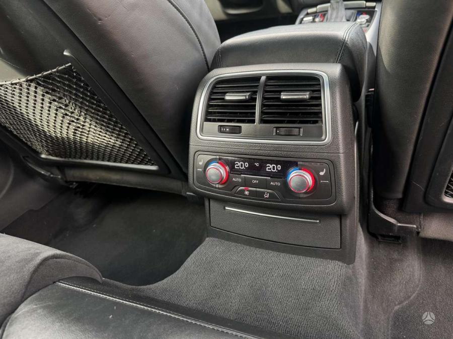 Black Audi A6 Allroad 2014 in Vilnius, with an engine capacity of 2.97 L and mileage of 267 thousand km for 13600 €, photo 31 on AUTOMOTO.COM.LV