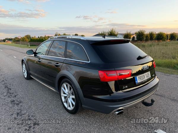 Black Audi A6 Allroad 2014 in Tallinn, with an engine capacity of 3.00 L and mileage of 221 thousand km for 15490 €, photo 3 on AUTOMOTO.COM.LV