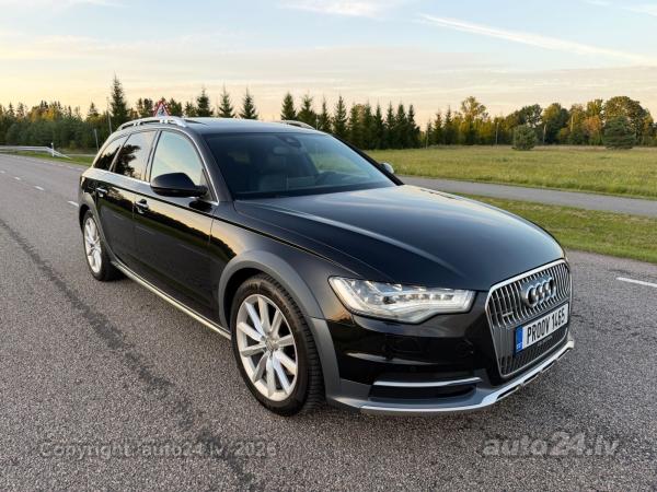 Black Audi A6 Allroad 2014 in Tallinn, with an engine capacity of 3.00 L and mileage of 221 thousand km for 15490 €, photo 4 on AUTOMOTO.COM.LV