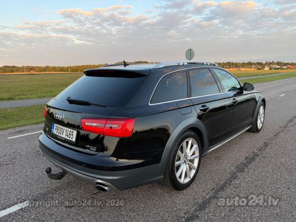 Black Audi A6 Allroad 2014 in Tallinn, with an engine capacity of 3.00 L and mileage of 221 thousand km for 15490 €, photo 5 on AUTOMOTO.COM.LV