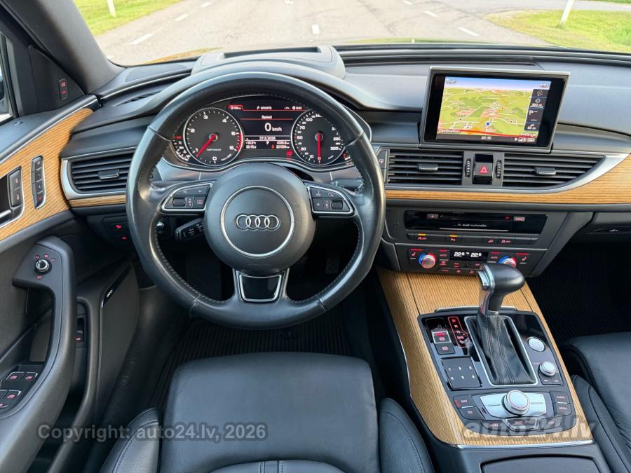 Black Audi A6 Allroad 2014 in Tallinn, with an engine capacity of 3.00 L and mileage of 221 thousand km for 15490 €, photo 6 on AUTOMOTO.COM.LV