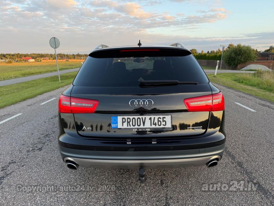 Black Audi A6 Allroad 2014 in Tallinn, with an engine capacity of 3.00 L and mileage of 221 thousand km for 15490 €, photo 12 on AUTOMOTO.COM.LV