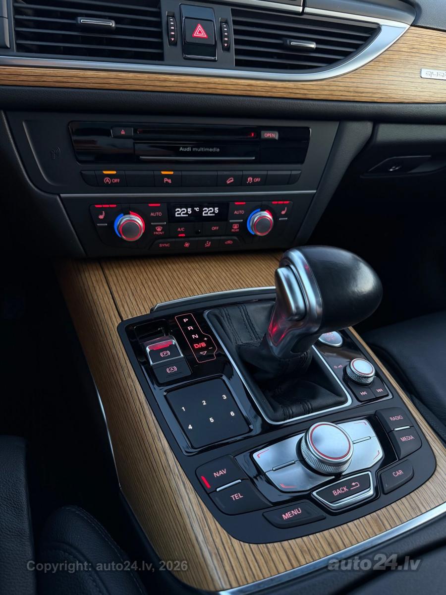 Black Audi A6 Allroad 2014 in Tallinn, with an engine capacity of 3.00 L and mileage of 221 thousand km for 15490 €, photo 27 on AUTOMOTO.COM.LV