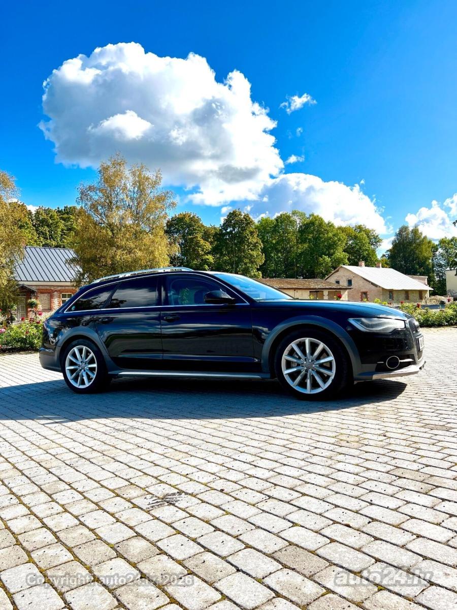 Melns Audi A6 Allroad 2014 Tallina, ar dzinēja tilpumu 3.00 L un nobraukumu 364 tūkst. km par 12800 €, foto 1 vietnē AUTOMOTO.COM.LV