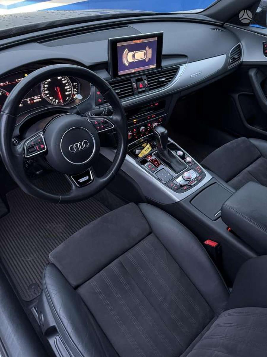 Black Audi A6 Allroad 2015 in Kaunas, with an engine capacity of 2.97 L and mileage of 234 thousand km for 14999 €, photo 8 on AUTOMOTO.COM.LV