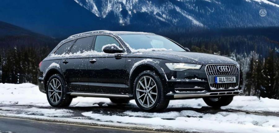 Melns Audi A6 Allroad 2015 Marijampole, ar dzinēja tilpumu 3.00 L un nobraukumu 240 tūkst. km par 14200 €, foto 1 vietnē AUTOMOTO.COM.LV
