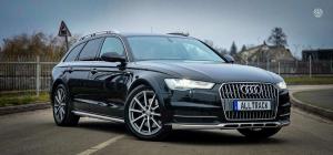 Melns Audi A6 Allroad 2015 Marijampole, ar dzinēja tilpumu 3.00 L un nobraukumu 240 tūkst. km par 14200 €, foto 5 vietnē AUTOMOTO.COM.LV