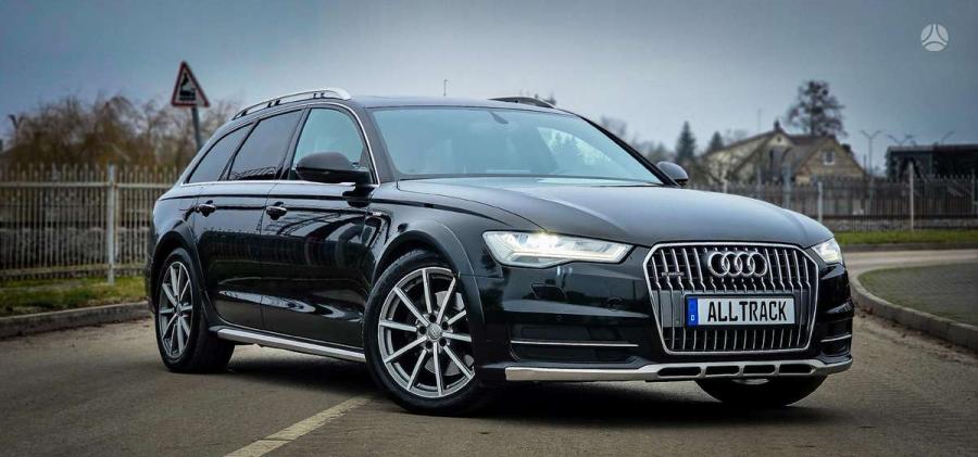 Melns Audi A6 Allroad 2015 Marijampole, ar dzinēja tilpumu 3.00 L un nobraukumu 240 tūkst. km par 14200 €, foto 5 vietnē AUTOMOTO.COM.LV
