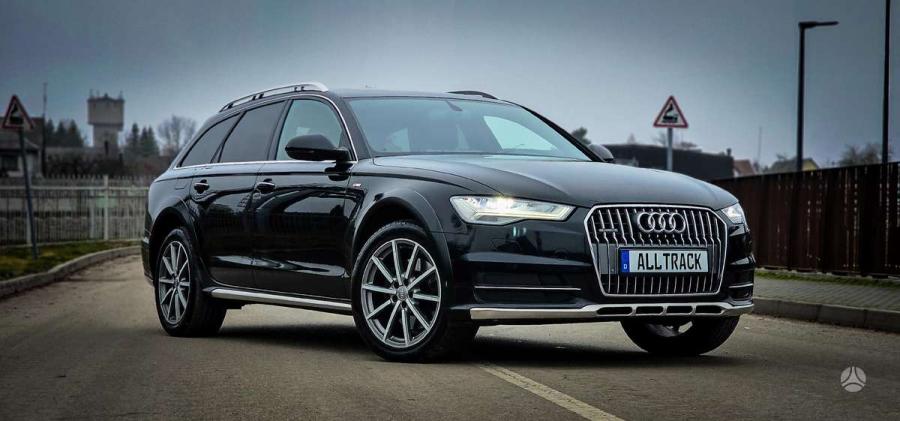 Melns Audi A6 Allroad 2015 Marijampole, ar dzinēja tilpumu 3.00 L un nobraukumu 240 tūkst. km par 14200 €, foto 9 vietnē AUTOMOTO.COM.LV