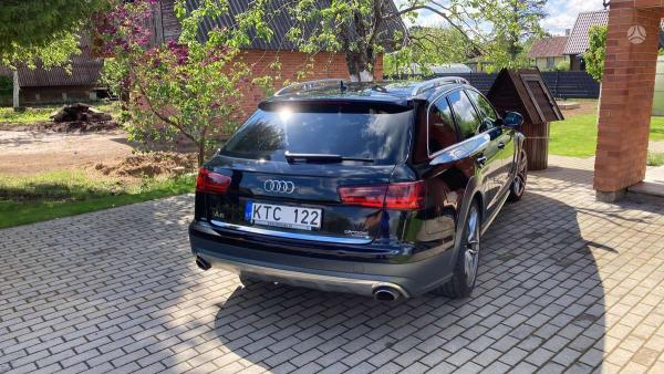 Black Audi A6 Allroad 2015 in Panevezys, with an engine capacity of 2.97 L and mileage of 243 thousand km for 13300 €, photo 10 on AUTOMOTO.COM.LV