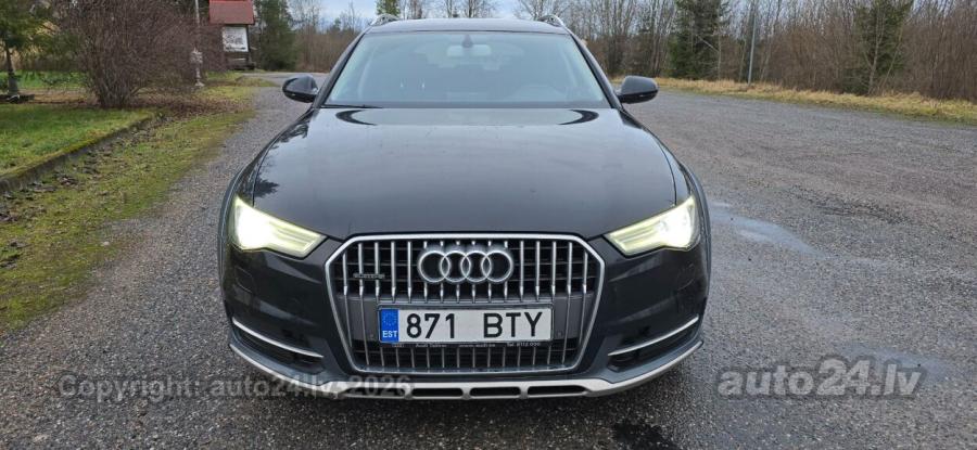 Black Audi A6 Allroad 2015 in Tallinn, with an engine capacity of 3.00 L and mileage of 349 thousand km for 14900 €, photo 1 on AUTOMOTO.COM.LV