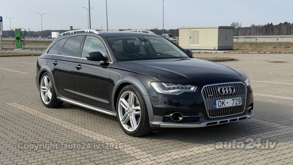 Black Audi A6 Allroad 2015 in Riga, with an engine capacity of 0.00 L and mileage of 352 thousand km for 12500 €, photo 2 on AUTOMOTO.COM.LV