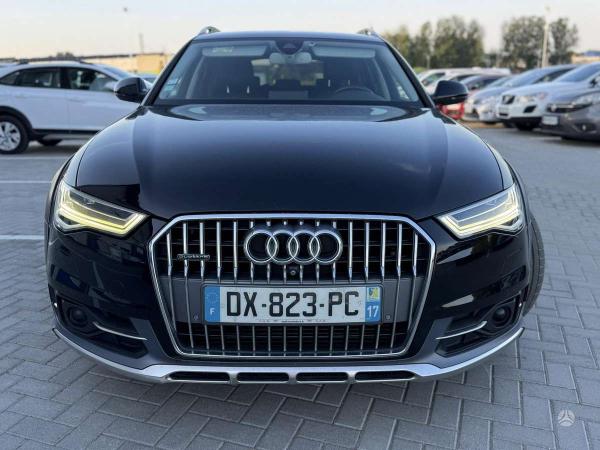 Black Audi A6 Allroad 2015 in Taurage, with an engine capacity of 2.97 L and mileage of 292 thousand km for 15900 €, photo 3 on AUTOMOTO.COM.LV
