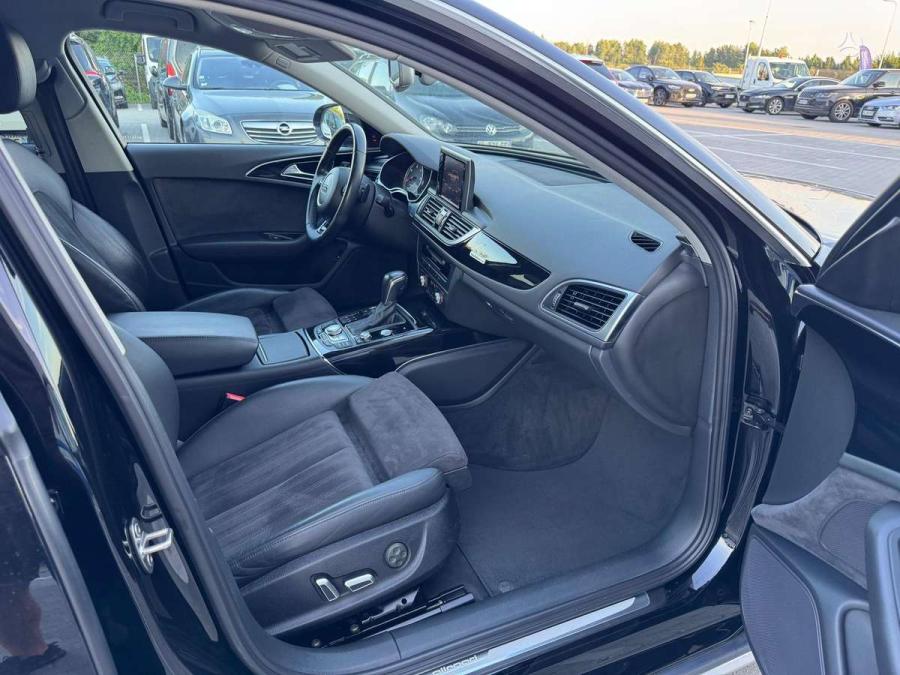 Black Audi A6 Allroad 2015 in Taurage, with an engine capacity of 2.97 L and mileage of 292 thousand km for 15900 €, photo 10 on AUTOMOTO.COM.LV