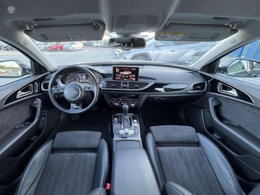 Black Audi A6 Allroad 2015 in Taurage, with an engine capacity of 2.97 L and mileage of 292 thousand km for 15900 €, photo 14 on AUTOMOTO.COM.LV