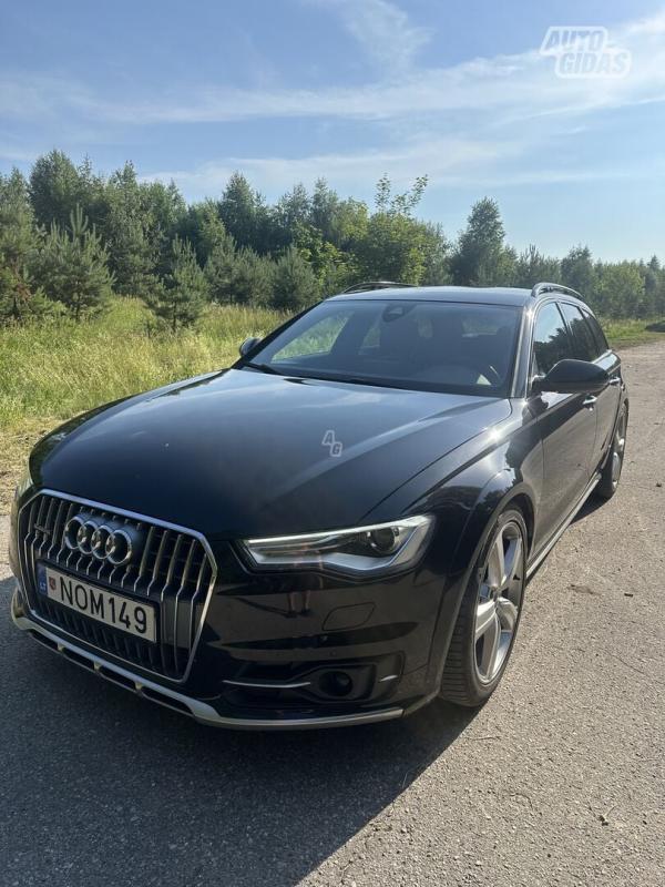 Melns Audi A6 Allroad 2015 Panevēža, ar dzinēja tilpumu 3.00 L un nobraukumu 240 tūkst. km par 13500 €, foto 2 vietnē AUTOMOTO.COM.LV