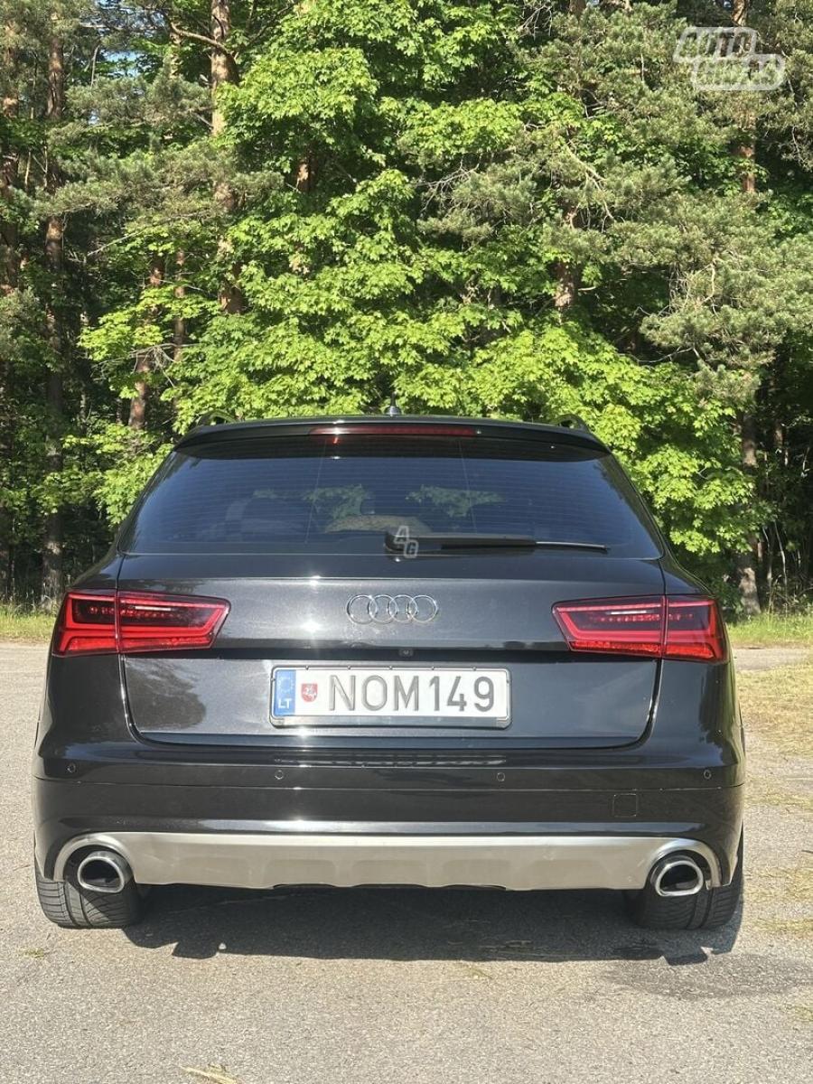 Melns Audi A6 Allroad 2015 Panevēža, ar dzinēja tilpumu 3.00 L un nobraukumu 240 tūkst. km par 13500 €, foto 8 vietnē AUTOMOTO.COM.LV