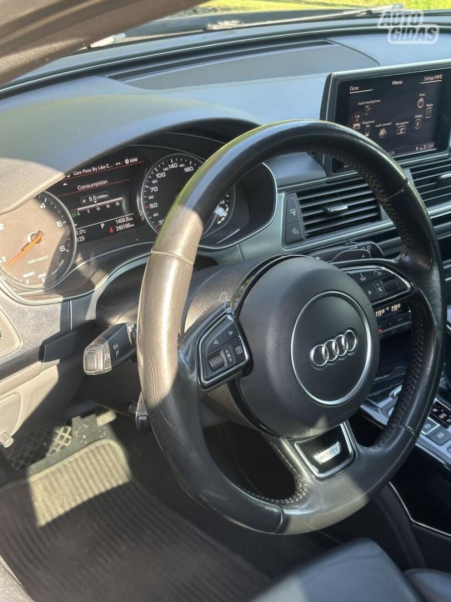 Melns Audi A6 Allroad 2015 Panevēža, ar dzinēja tilpumu 3.00 L un nobraukumu 240 tūkst. km par 13500 €, foto 18 vietnē AUTOMOTO.COM.LV